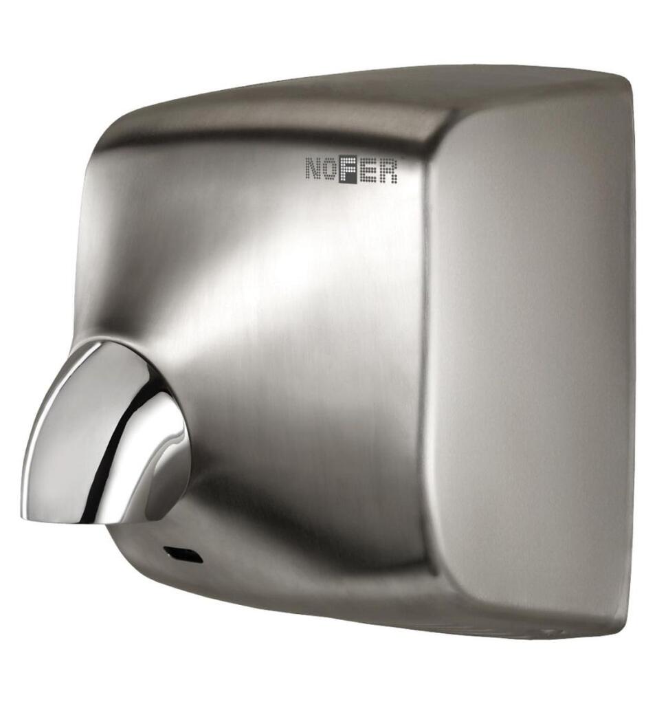 Windflow Hand Dryer Automatic Sensor, Satin Stainless Steel